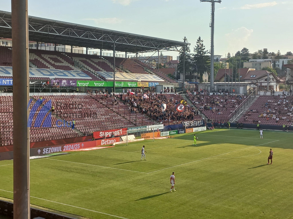 Meci cu repetiție pe stadionul clujean "Dr. Constantin Rădulescu ...