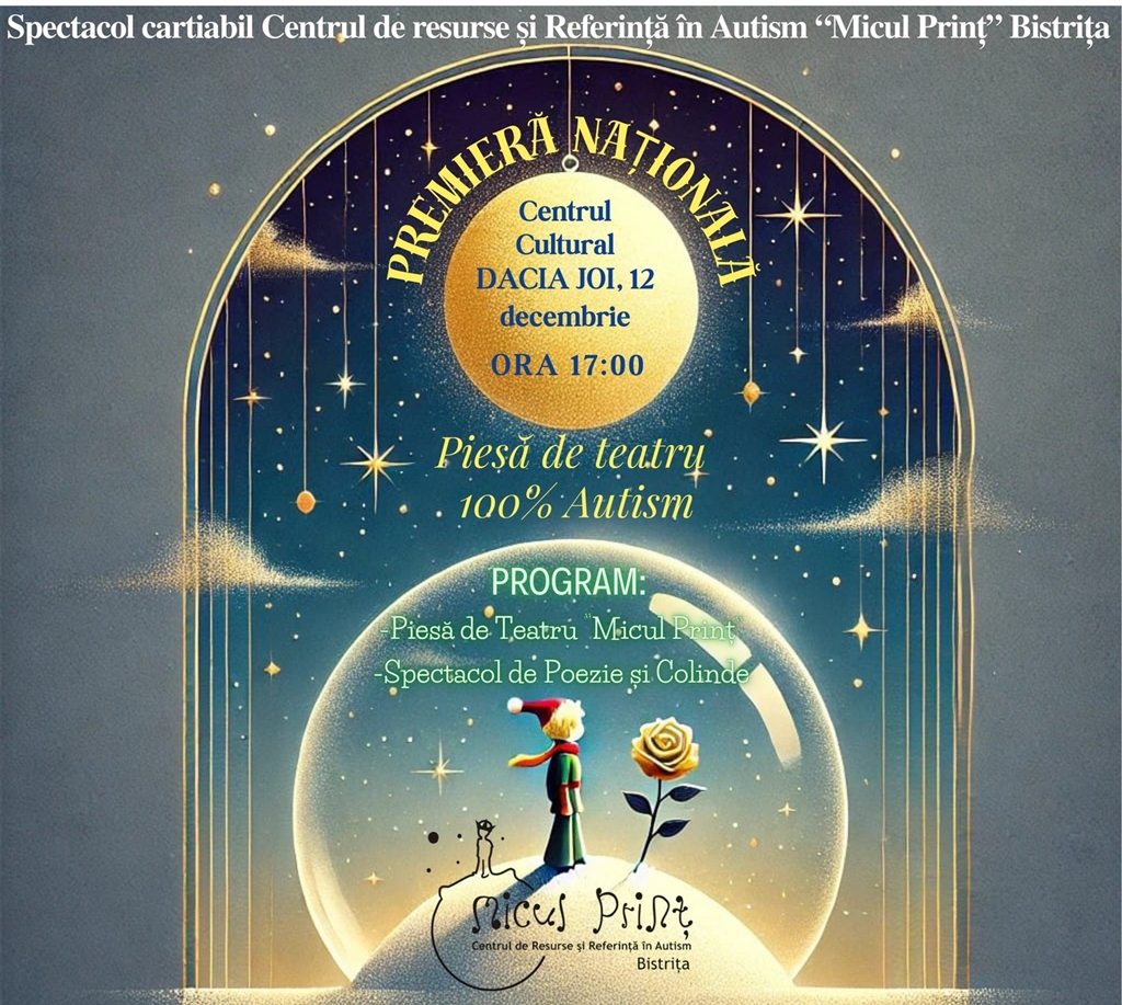 Incluziv: Premieră în România - Micul prinţ, interpretat integral de ...