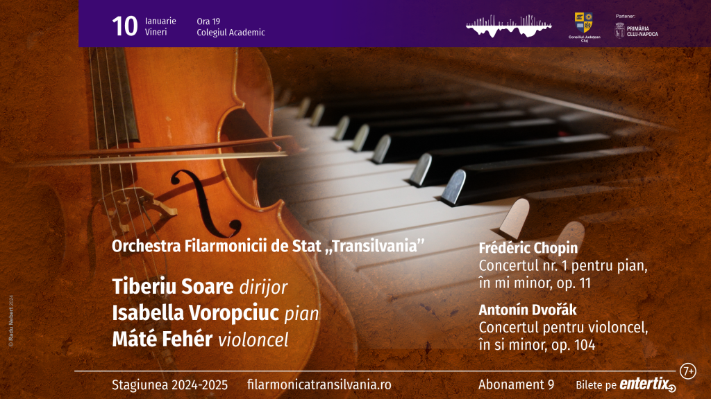 Primul concert din 2025 pe scena Filarmonicii clujene - Radio Romania Cluj
