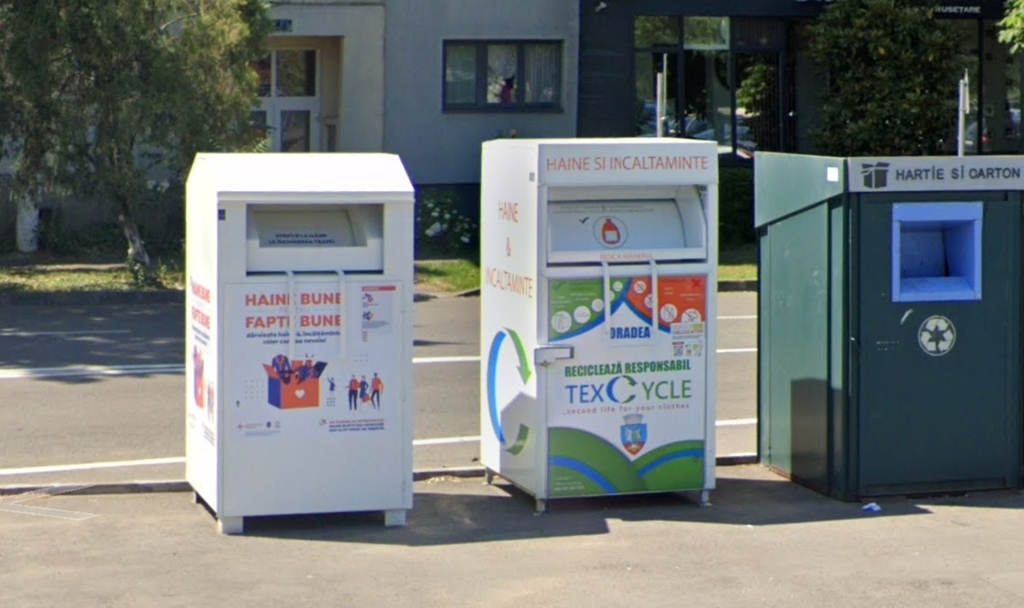 100 de containere speciale pentru colectarea deșeurilor textile - Radio ...