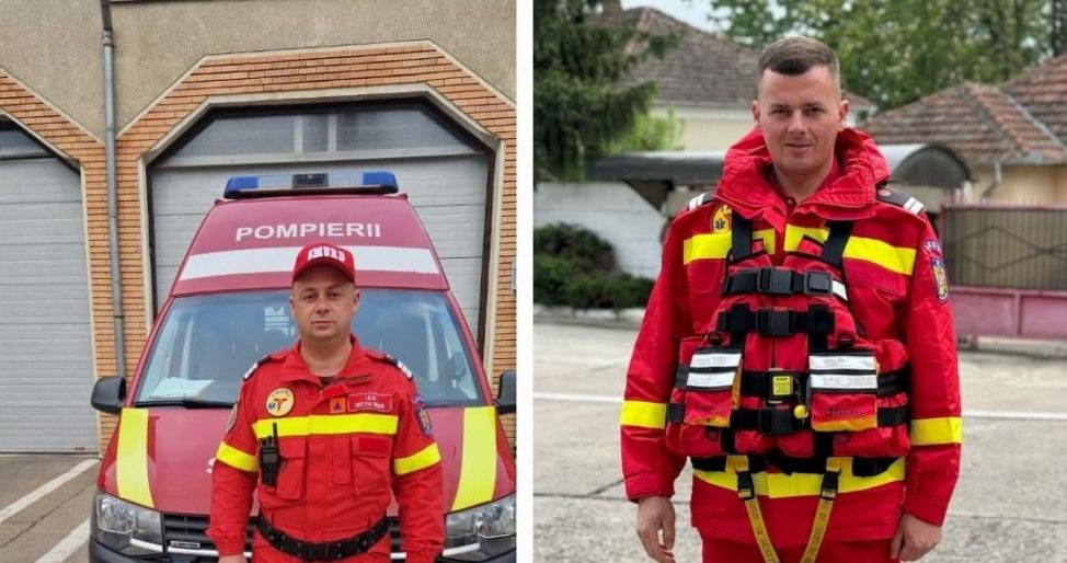 Doi pompieri bihoreni, eroi în timpul liber! - Radio Romania Cluj