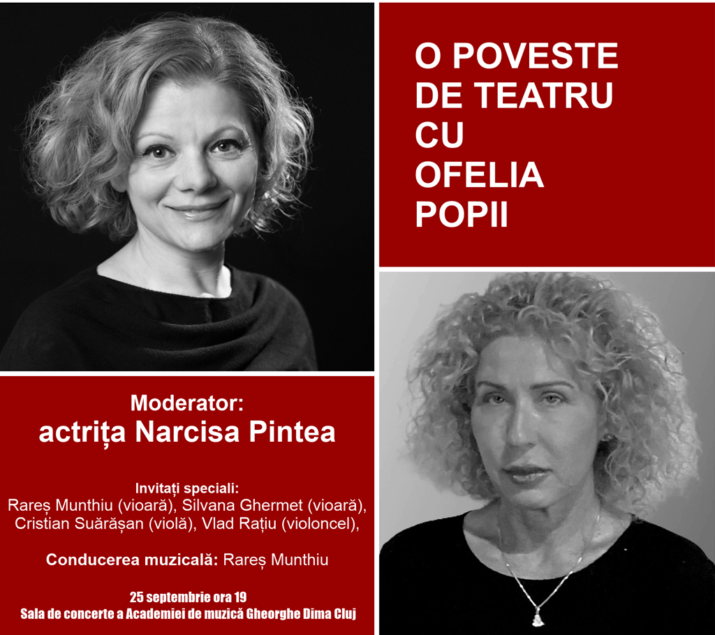 Față-Verso. O poveste de teatru cu Ofelia Popii - Radio Romania Cluj
