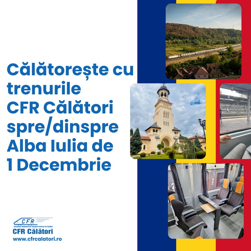 Trenuri cu nume simbolice pentru Ziua Națională - Radio Romania Cluj